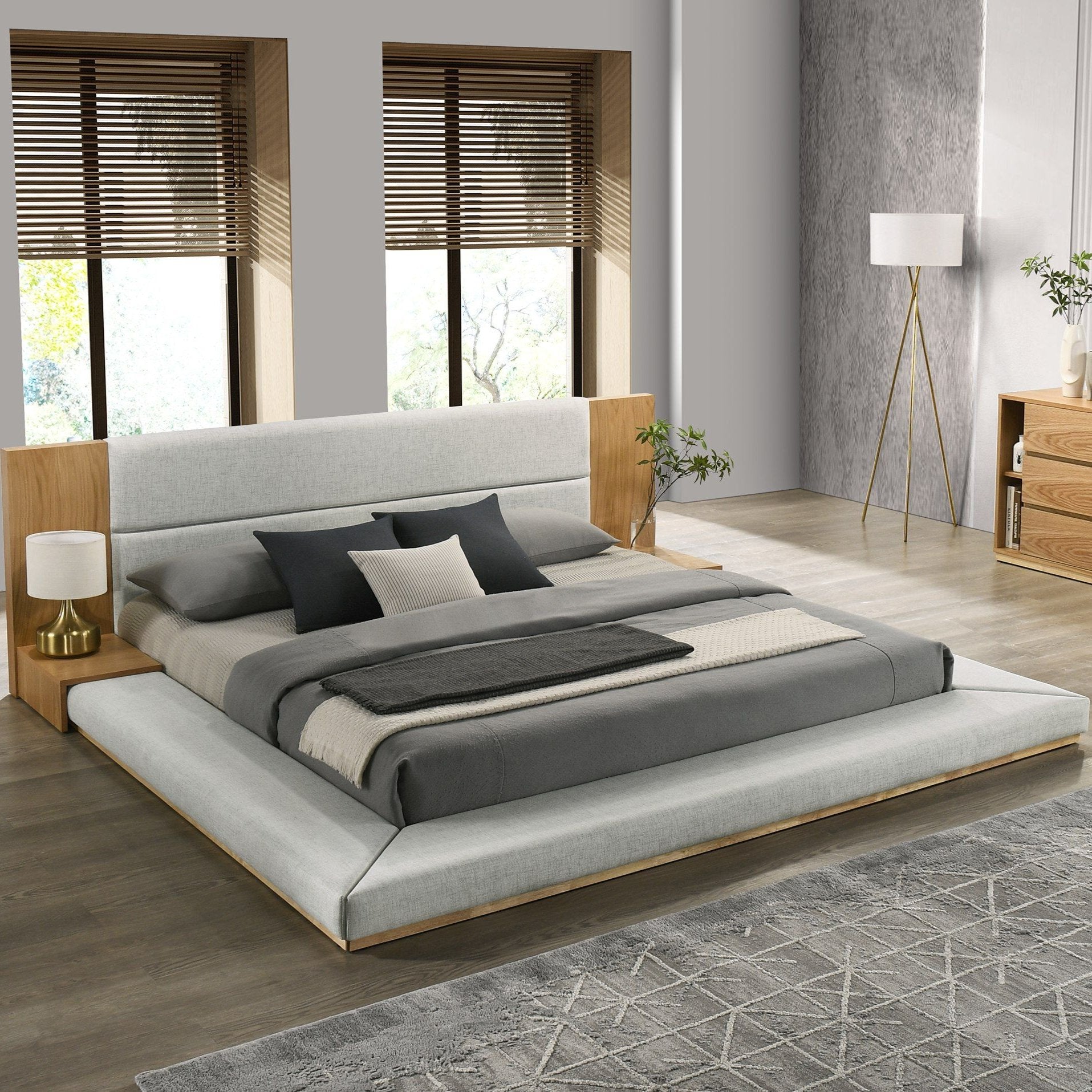 Buy VG - NOVA DOMUS JAGGER MODERN NATURAL OAK BED Online in Toronto ...