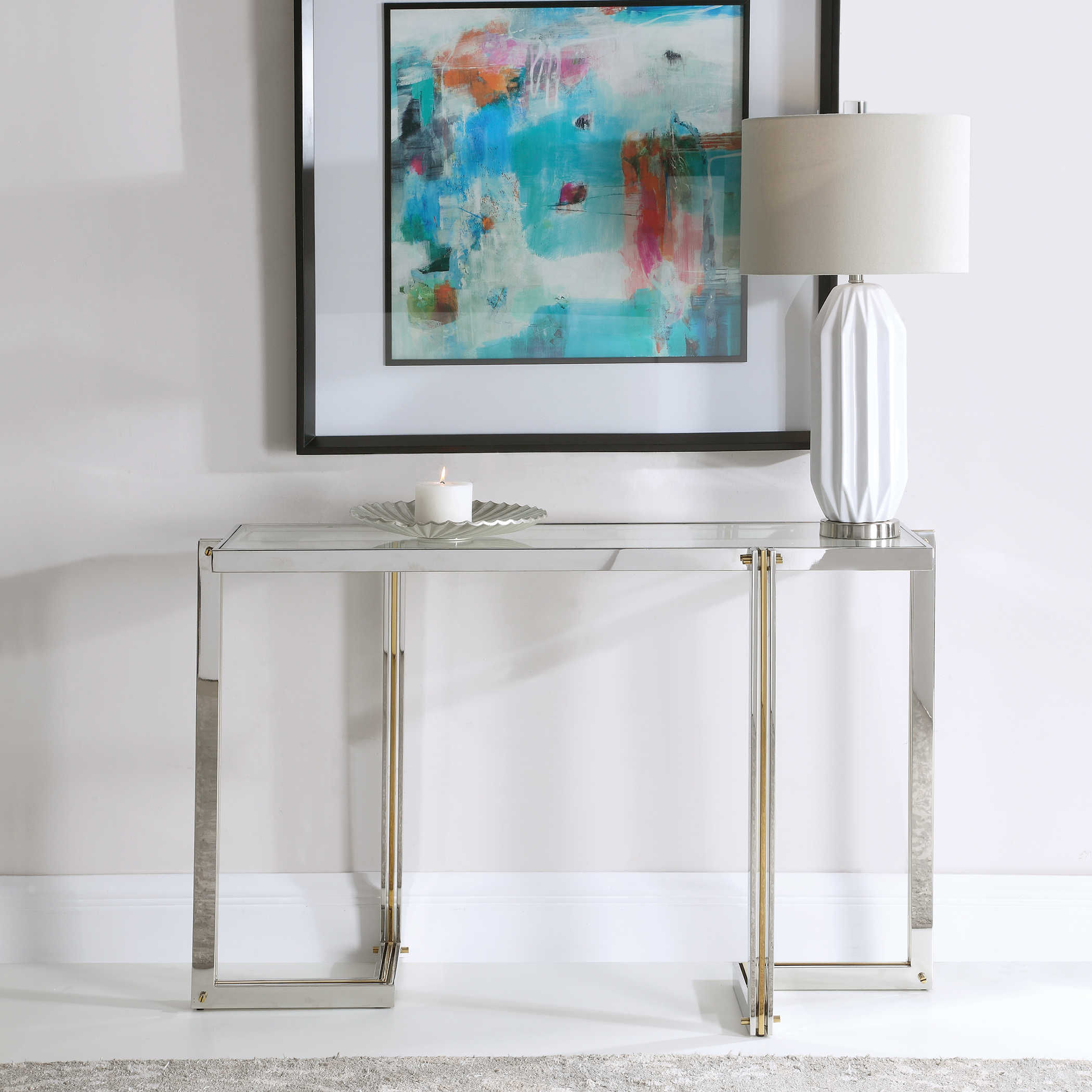 UT - LOCKE CONSOLE TABLE UTTERMOST – Classico Roma