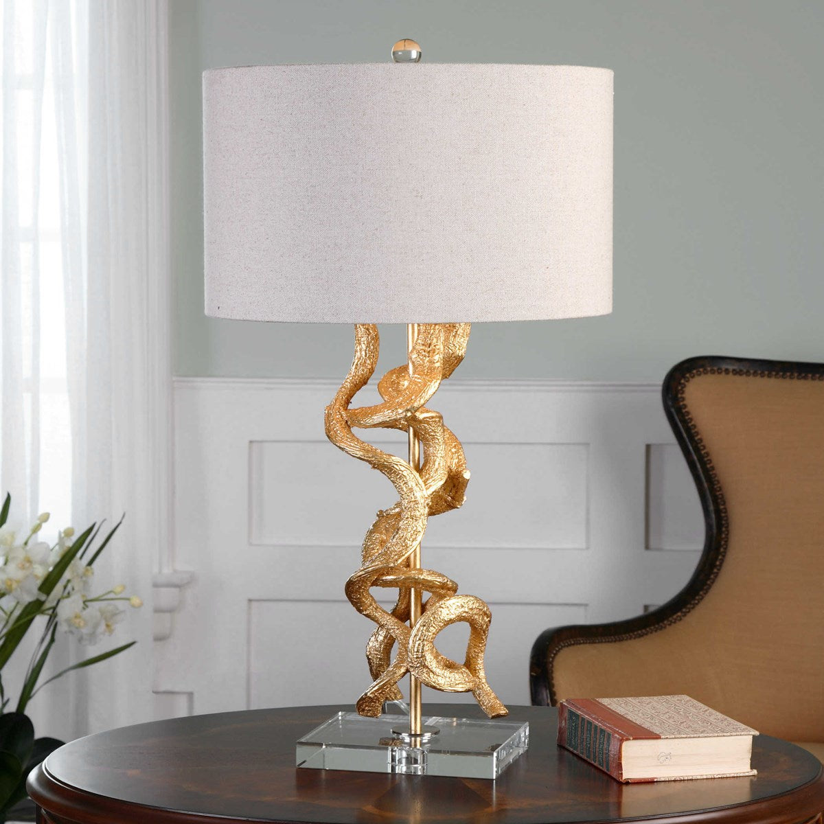 UT Twisted Vines Table Lamp in Toronto | Classico Roma