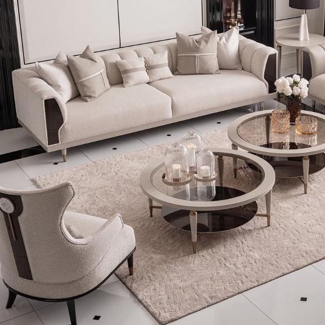 GB -ECRUE SOFA – Classico Roma