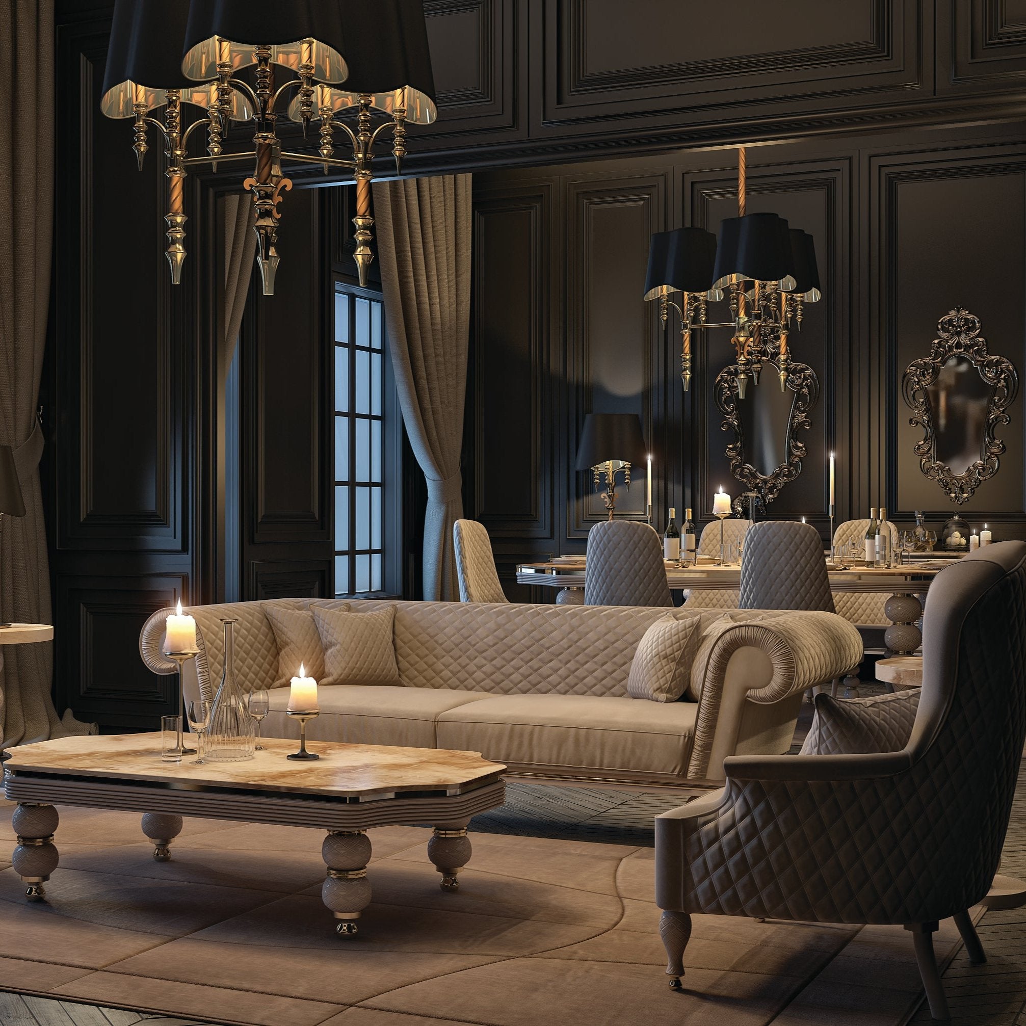 ZB - SENTINUS SOFA – Classico Roma