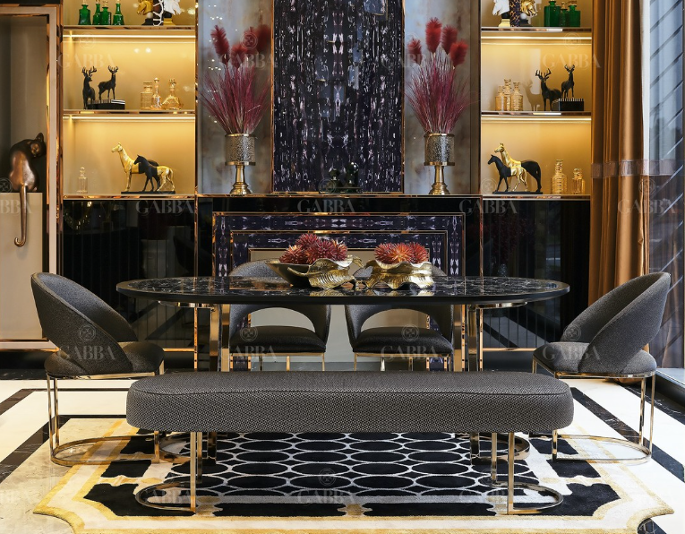 Lyon Bench Contemporary Seating Solution | Classico Roma